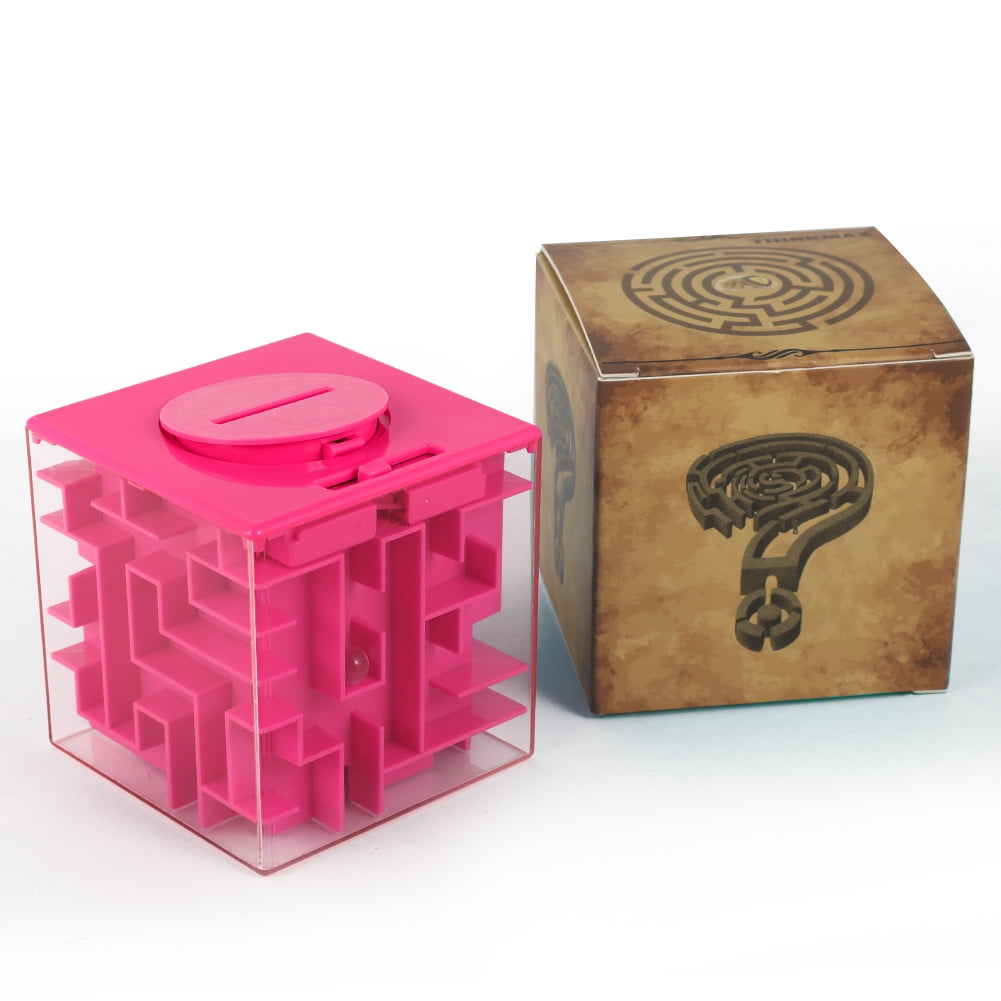 Money Maze Puzzle Box, Great Money Gift Holder Box, Fun Maze Puzzle ...