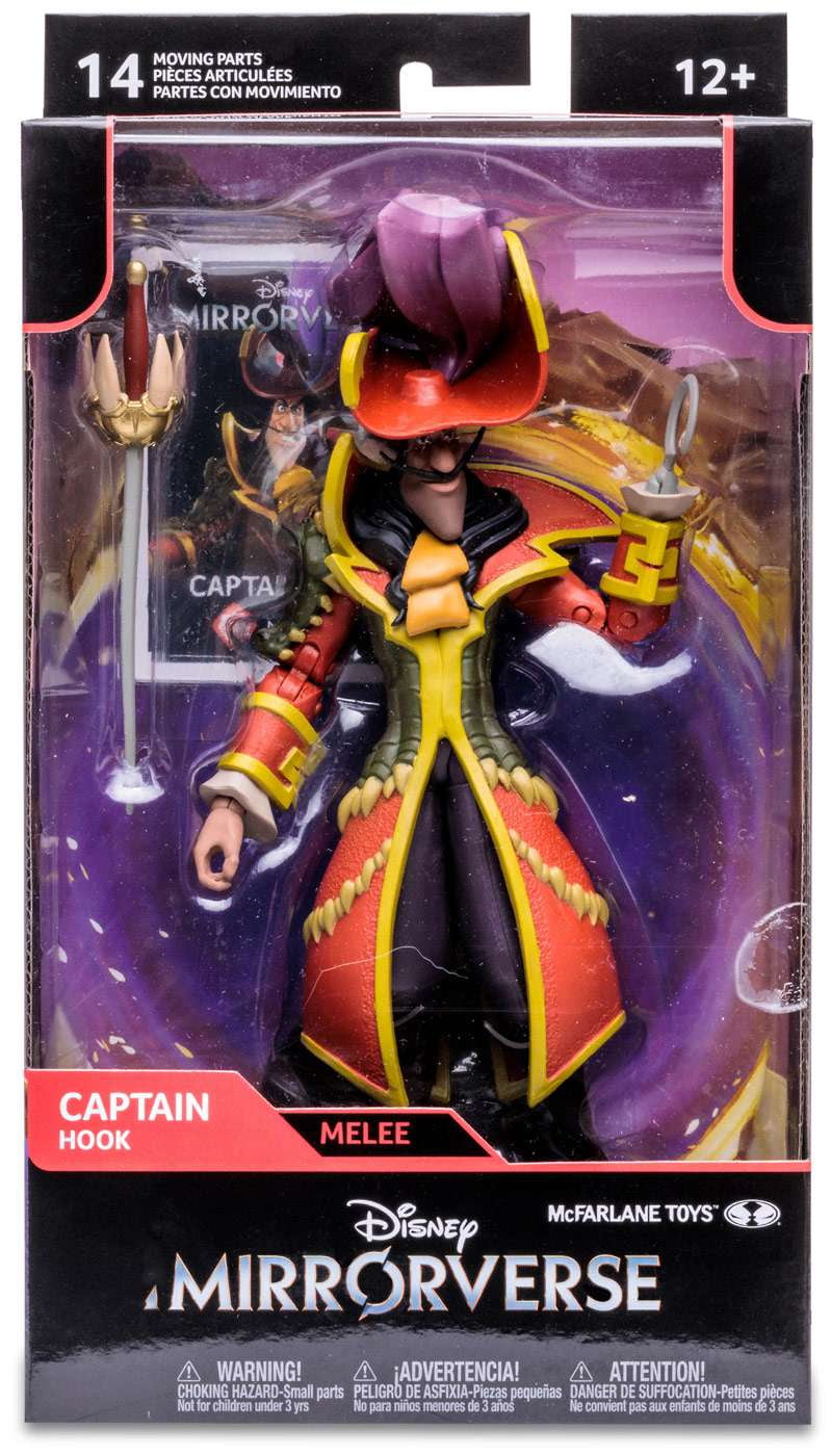 McFarlane Disney Mirrorverse Captain Hook Action Figure - Walmart.com