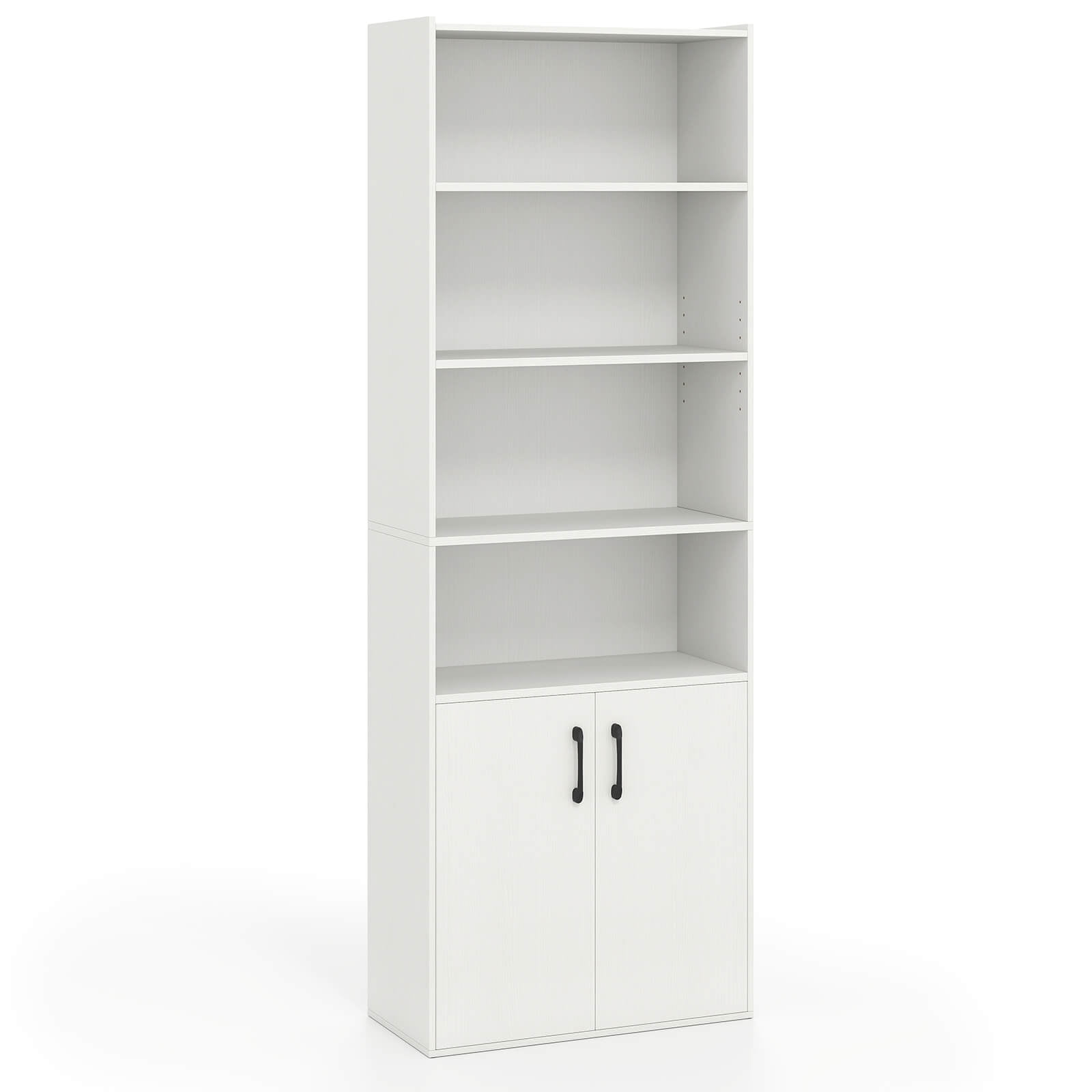 Click here for Costway 70 Bookcase With Adjustable Shelves With 2... prices