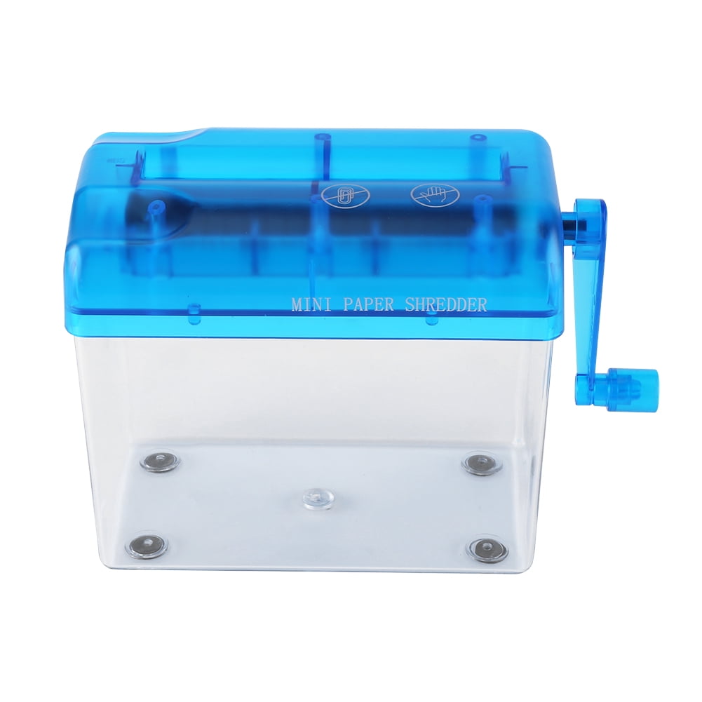 Hand Crank Shredder, Durable Mini Paper Shredder, Portable File ...