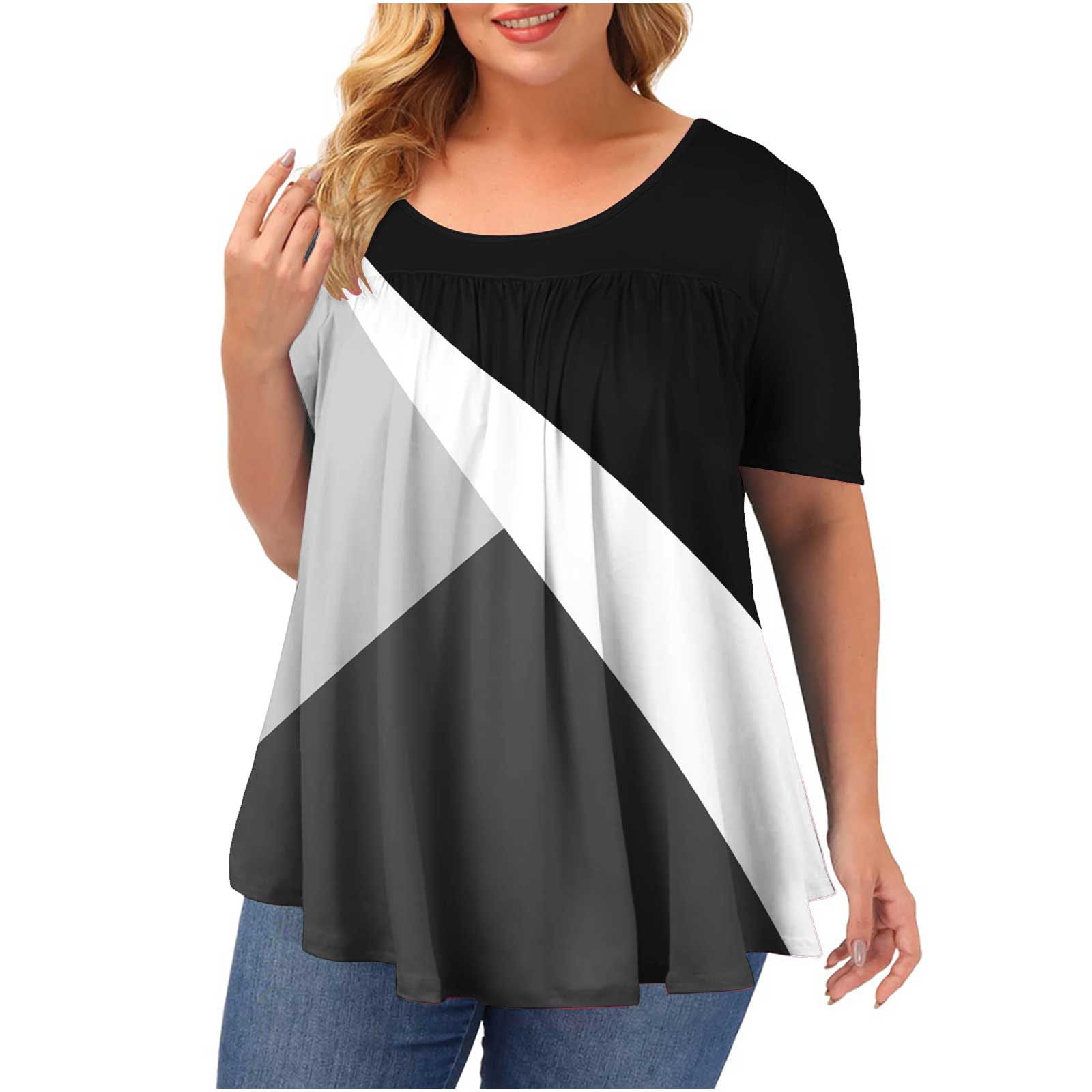 Click here for Smihono Womens Tops Summer Dressy Casual Womens Pl... prices