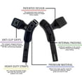 RIMSports Gym Weight Lifting Grips, Padded Wraps for Training & Wrist ...