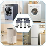 WAASOSCON Sturdy Mobile Base with Locking Casters, 11.8" Height 8 Bases ...