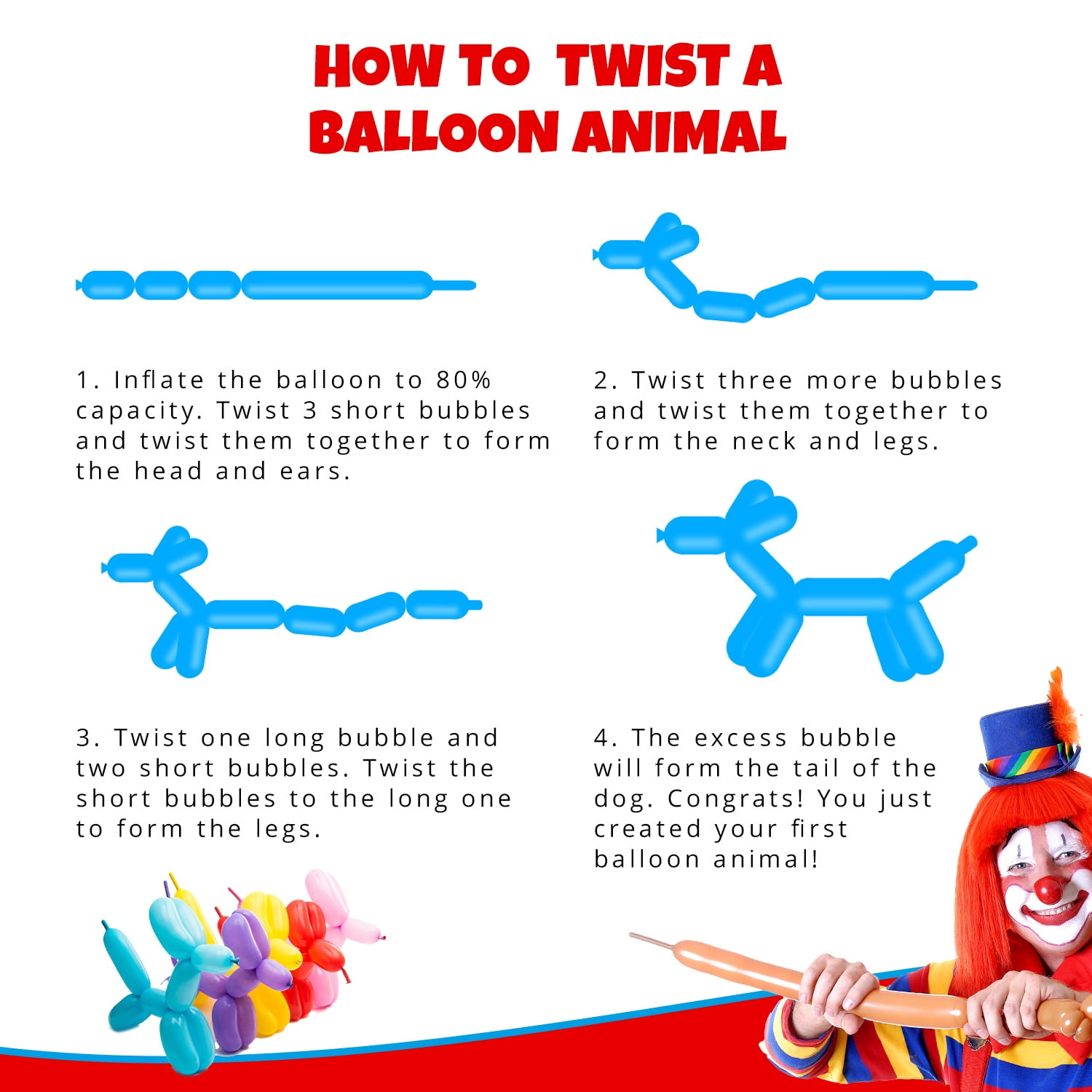 Balloon Animal Instructions