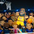 Bleacher Creatures Los Angeles Lakers LeBron James 10" Plush Figure ...