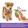 Brightkins Smarty Pooch Bone Training Clicker with Wrist Strap, Dog Toy ...