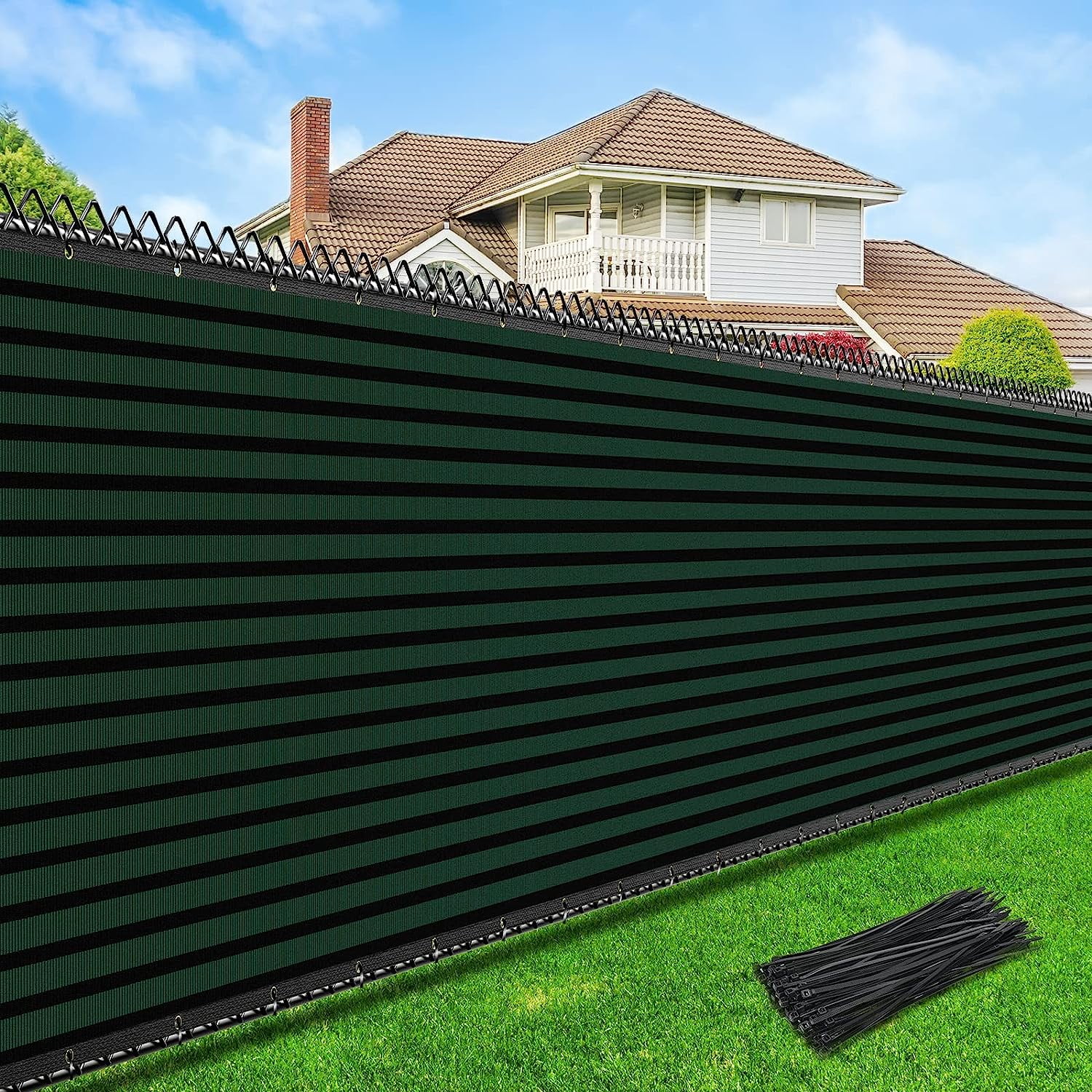 Fence Privacy Screen Heavy Duty Fencing Mesh Shade Net Cover for Wall ...