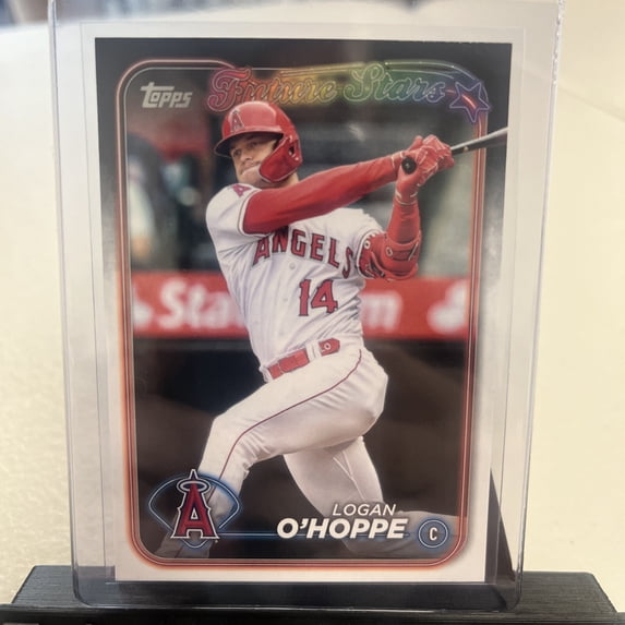 2024 Topps Series 1 Logan O'hoppe #298 Future stars Parallel/Variety ...