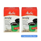 Melitta Single Serve Coffee Filters for Javajig, 60 Ct - Walmart.com