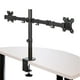 StarTech Desk Mount Dual Monitor Arm, Desk Clamp / Grommet Vesa Monitor ...