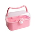 Multipurpose Storage Container Hair Accessories Organizer Lockable Cute ...