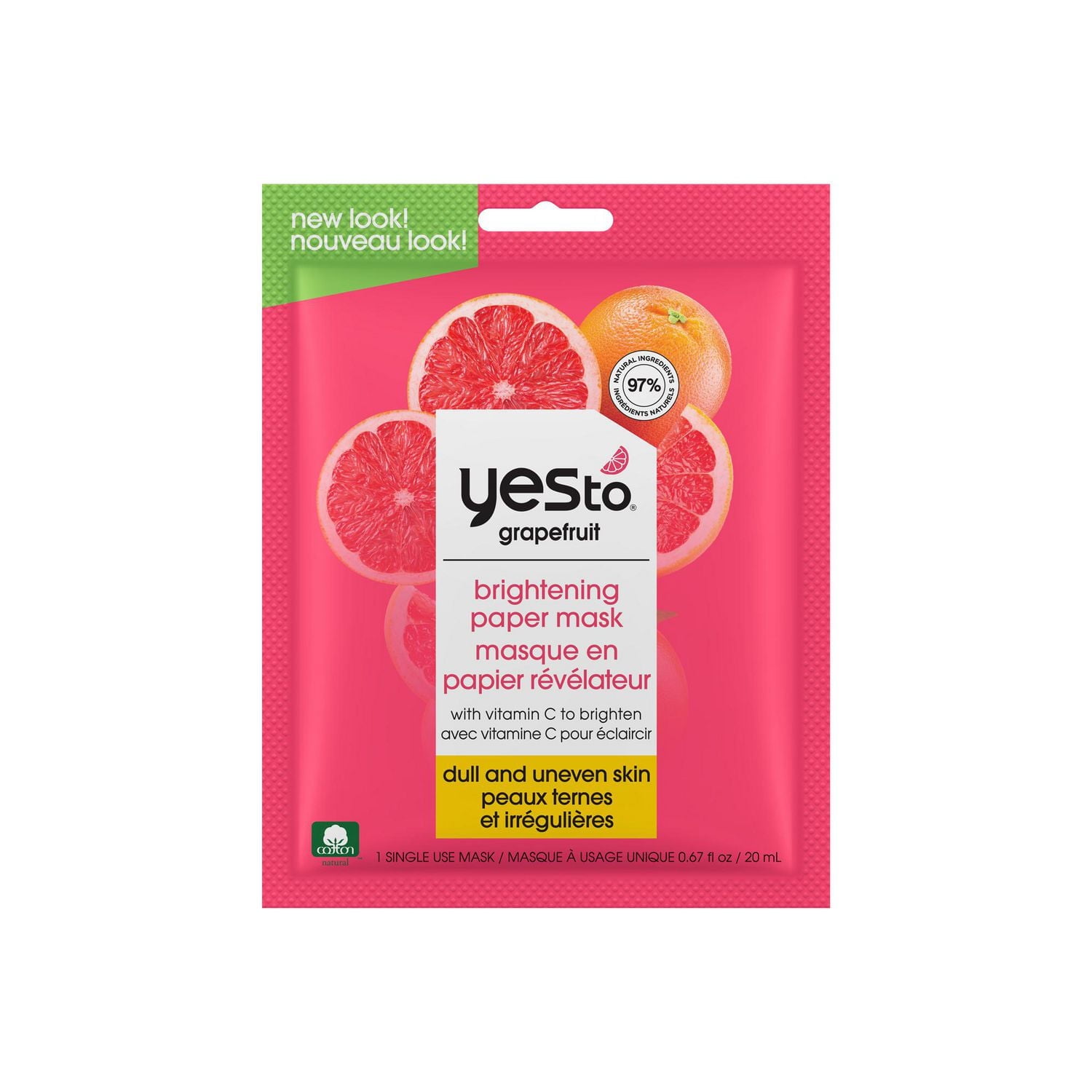 Click here for Yes To Grapefruit Vitamin C Brightening Paper Mask... prices