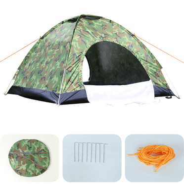 Lightweight Camo Survival Tent, UV Protected, Waterproof, for Camping ...