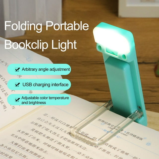 Sunjoy Tech Rechargeable LED Book Light Eye-caring Reading Lamp Flicker ...