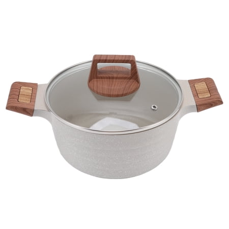 Double Ear Stew Pot, Stock Pot Heat Resistant Elegant Ergonomic Knobs ...