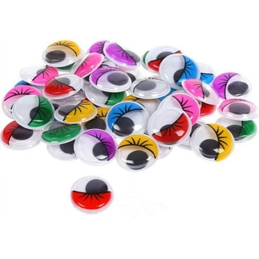 Hello Hobby Black and White Adhesive Googly Eyes, 119Ct - Walmart.com