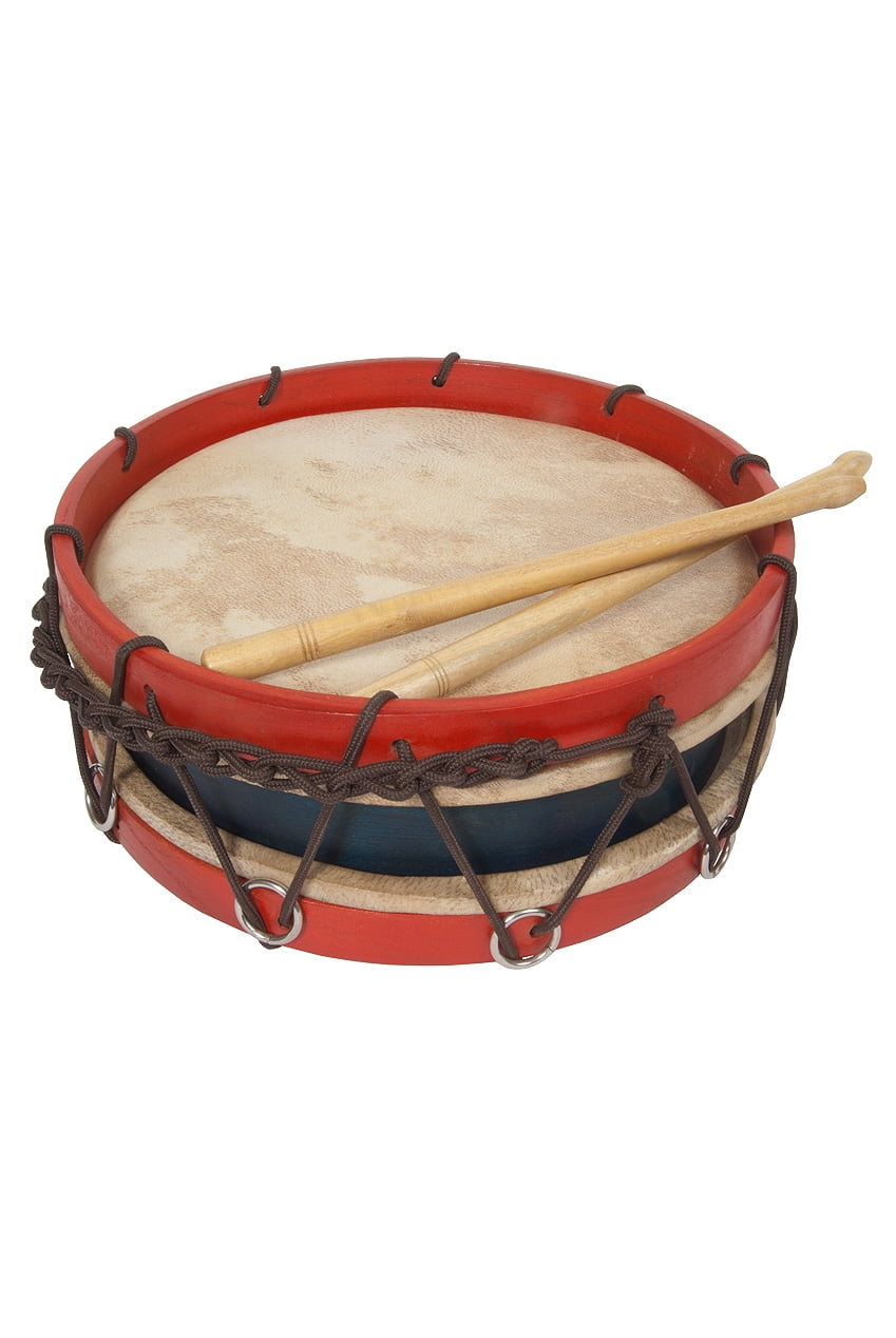 Roosebeck Tabor Drum w/ Sticks 10" - Walmart.com