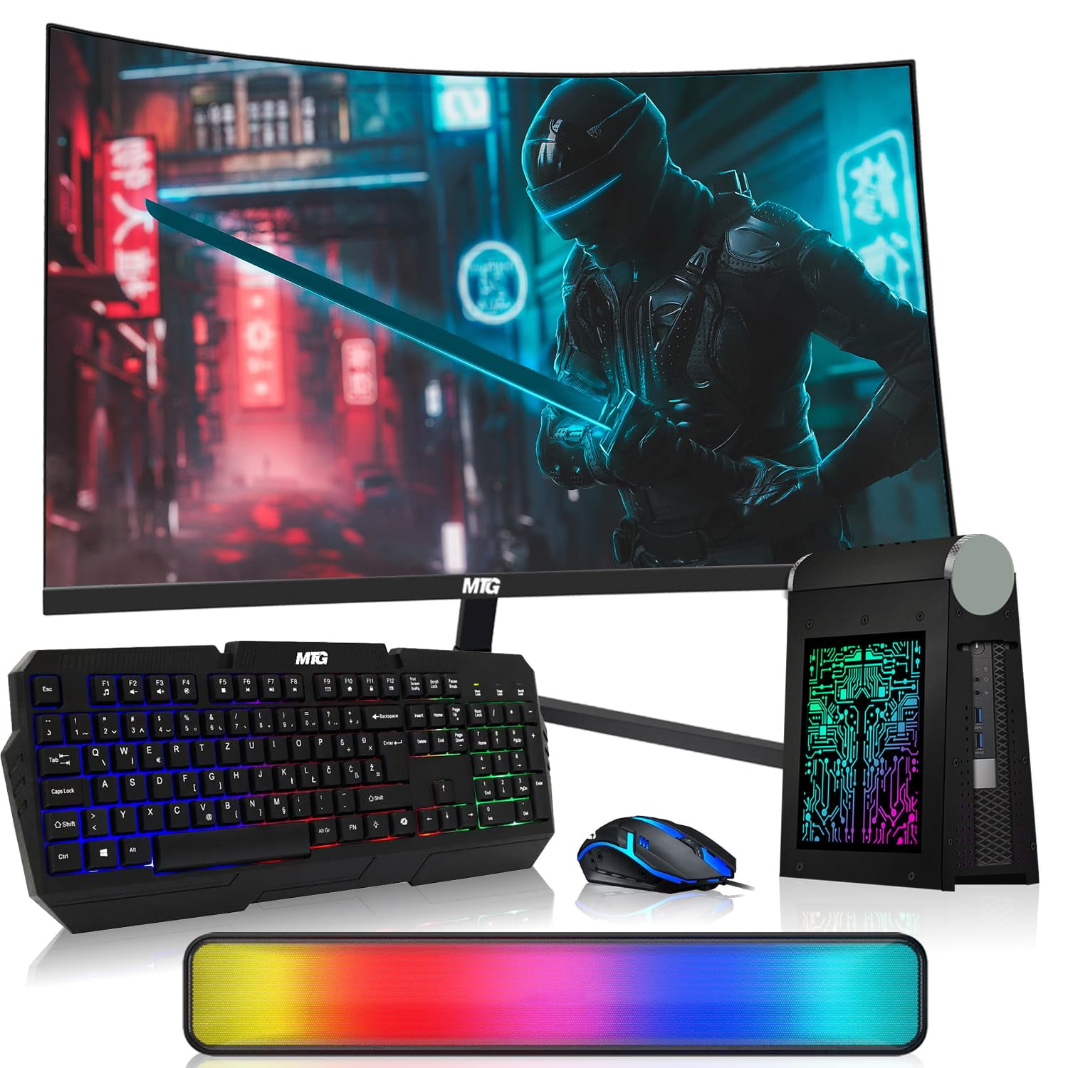 Restored TechMagnet CyberCube Mini PC Bundle – Intel Core i7 4th Gen ...