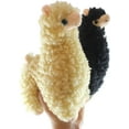 Set of 2 Wooly Alpaca Stuffed Animal Toy - Soft Animal Plushie Stuffie ...