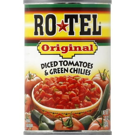 Rotel Original Diced Tomatoes & Green Ch - Walmart.com