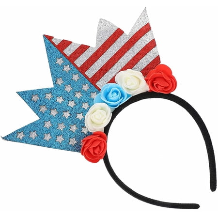 Independence Day National Day Crown Headband, Decorative Hair Hoops ...