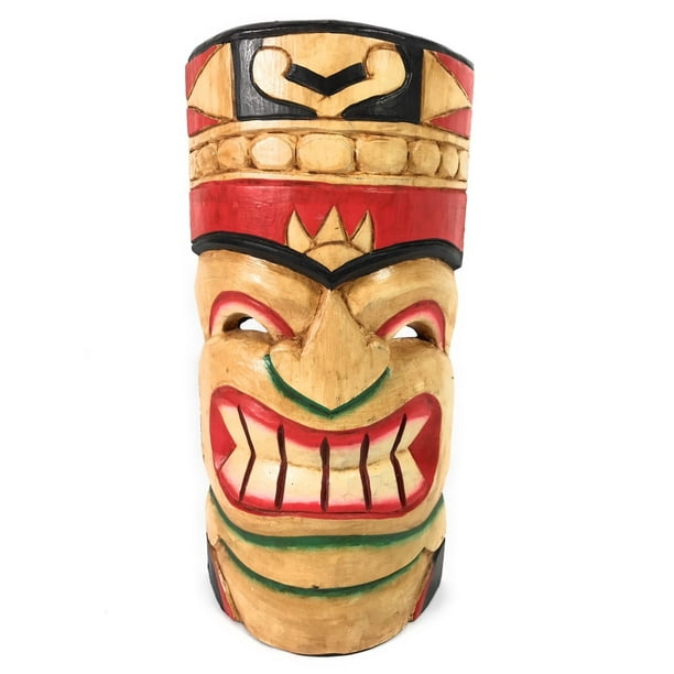 Polynesian Tiki Mask 12" - Hawaiian Decor | #dpt514330 - Walmart.com ...