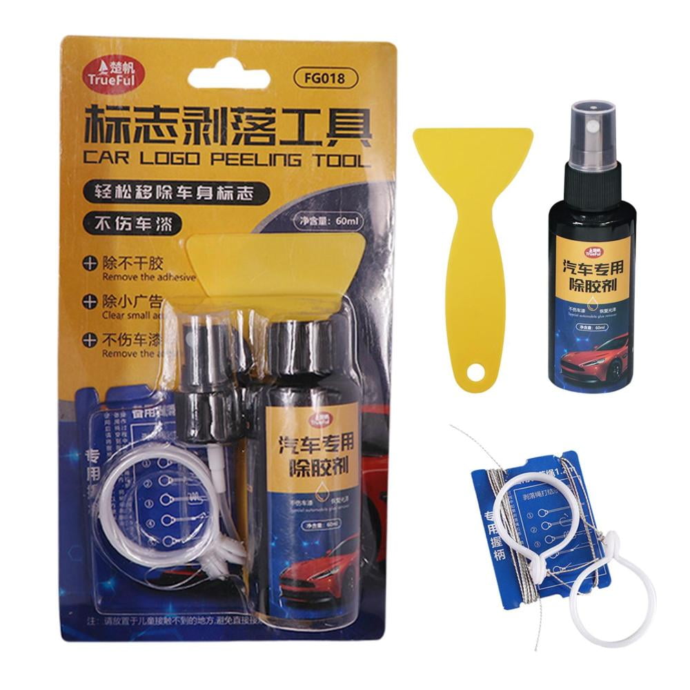 Car Glue Remover | Multi-Use 60ml Crayon Drawing Eraser Tar Cleaner ...