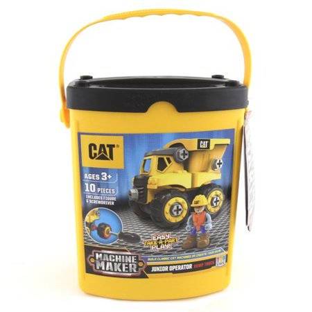 Toy State Caterpillar CAT Junior Operator Dump Truck Construction ...