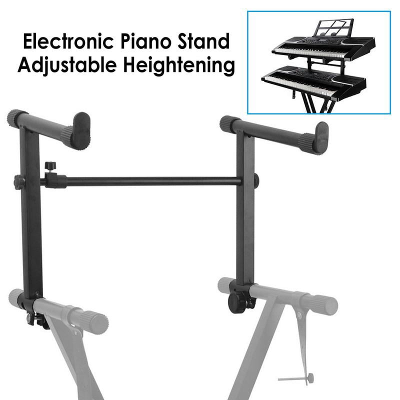 Buy Universal Double Keyboard Stand-Second Tier Electronic Organ Holder ...