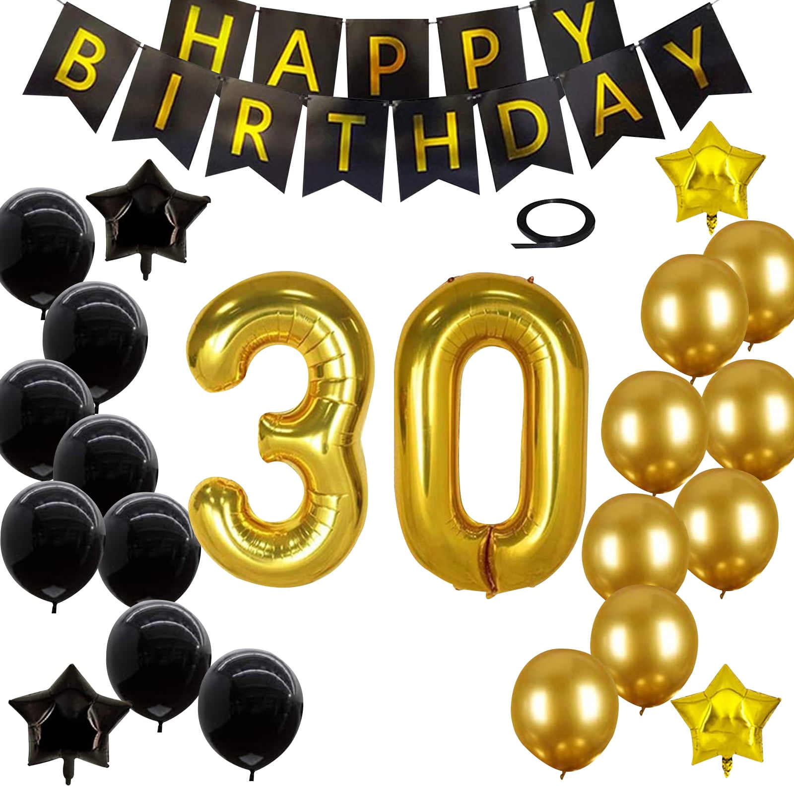 30 Year Old Birthday Party Decorations For Women Men 24 Pack 30-year-old-birthday-party-decorations-for-women-men-24-pack