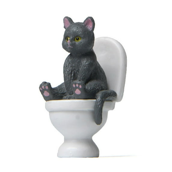 UDIYO Cat Figures High Simulation Vivid Expression Decoration ...
