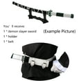 41 inches Bamboo Wooden Anime Demon Slayer Sword Hashibira Inosuke with ...
