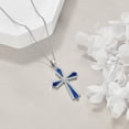 Cross Necklace 925 Sterling Silver Cubic Zirconia CZ Cross Crucifix ...