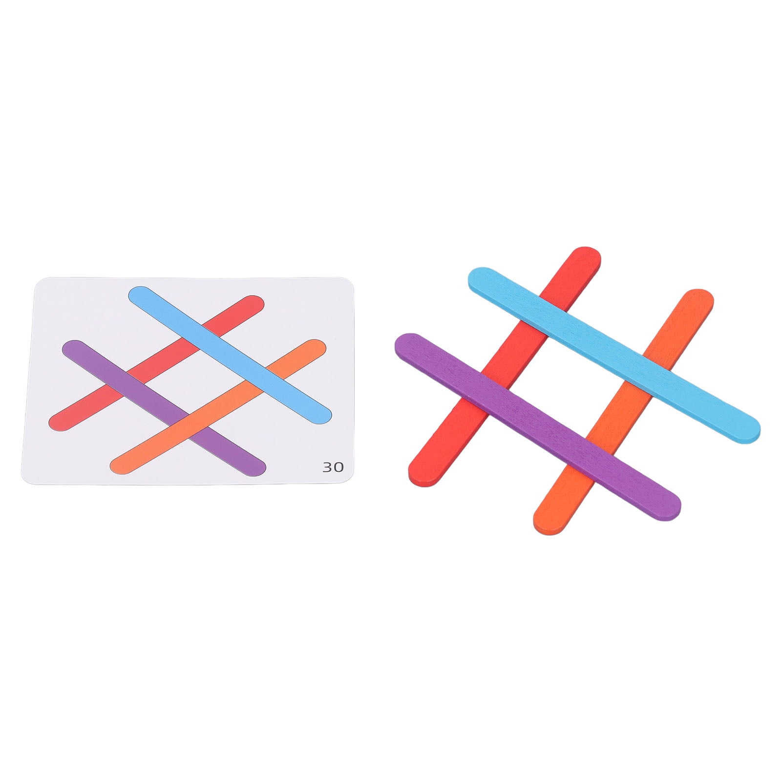 Click here for Octpeak Sticks Math Toy  Mixed Color Basswood Stic... prices