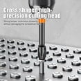 5-Piece Cross Torque Screwdriver Bit Set, High Hardness Steel Non-Slip ...