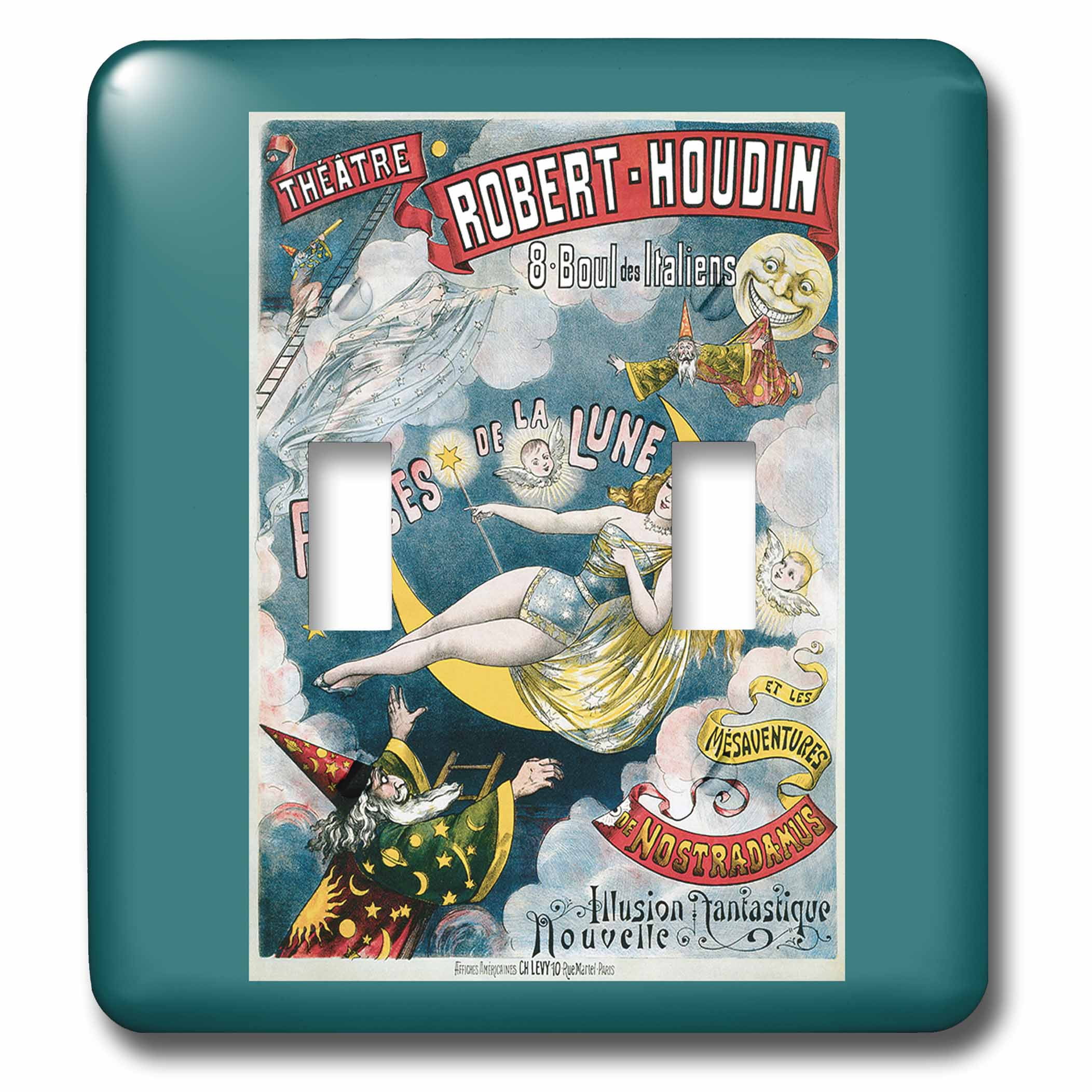 Vintage George Melies French Magician Advertising Poster double toggle ...