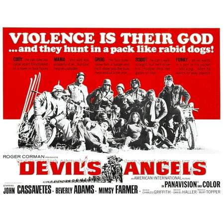 Devil'S Angels Leo Gordon (Third From Left); John Cassavetes (Second ...