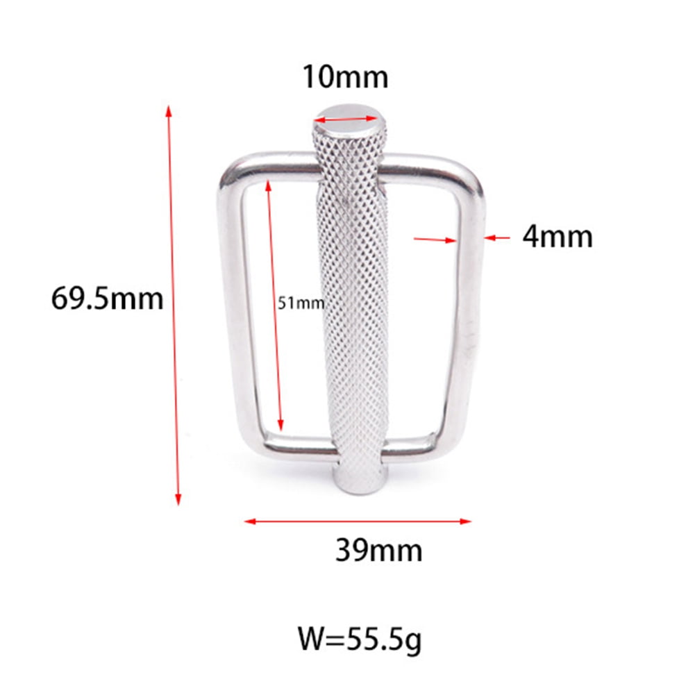 Buy 50mm 316 Stainless Steel Slide Buckle Triglide Webbing Slider ...