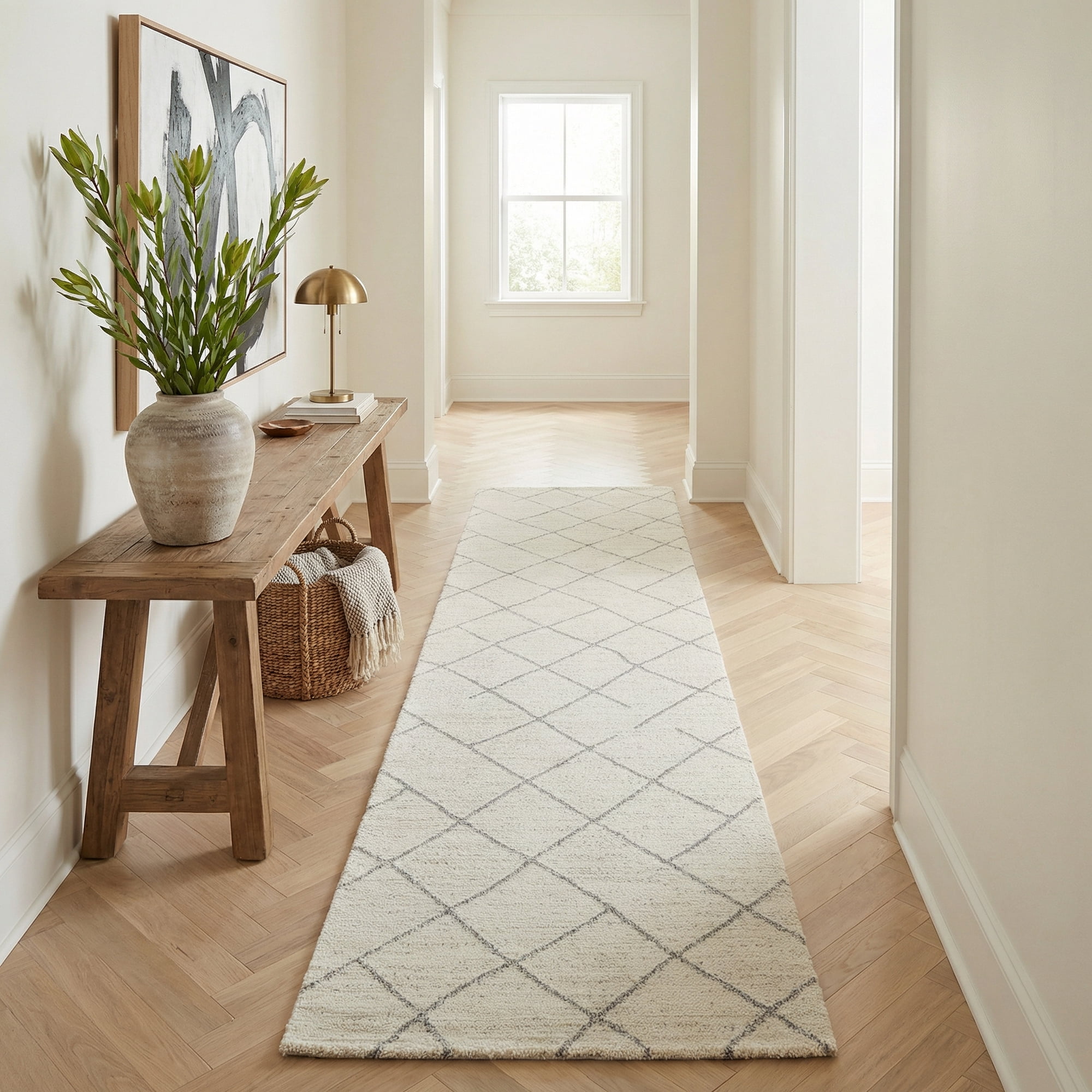 Click here for Rug Branch Casa Abstract Indoor Area Rug  Beige Cr... prices
