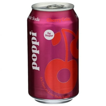 2X - Poppi Raspberry Rose Prebiotic Soda 12 fl oz - Walmart.com