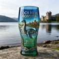 AuroraX Loch Ness Monster Beer Glass Scotland Pint Glass 2026 ...