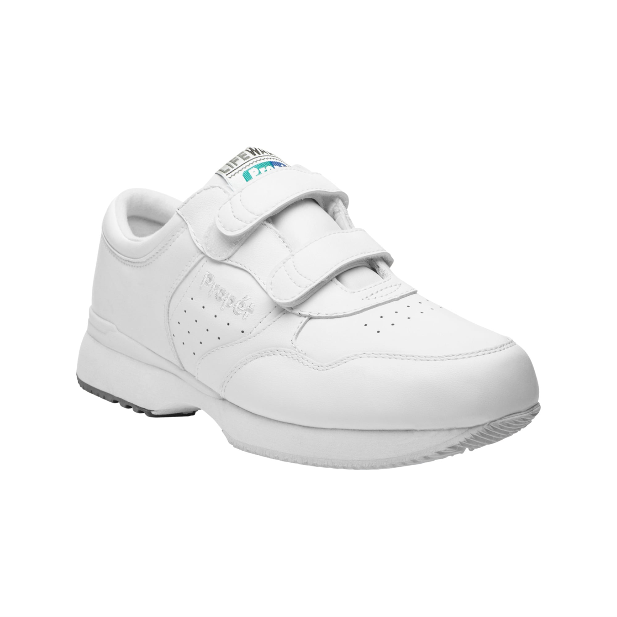 Propet Life Walker Strap Men's Sneakers - White, Size 16 - Walmart.com