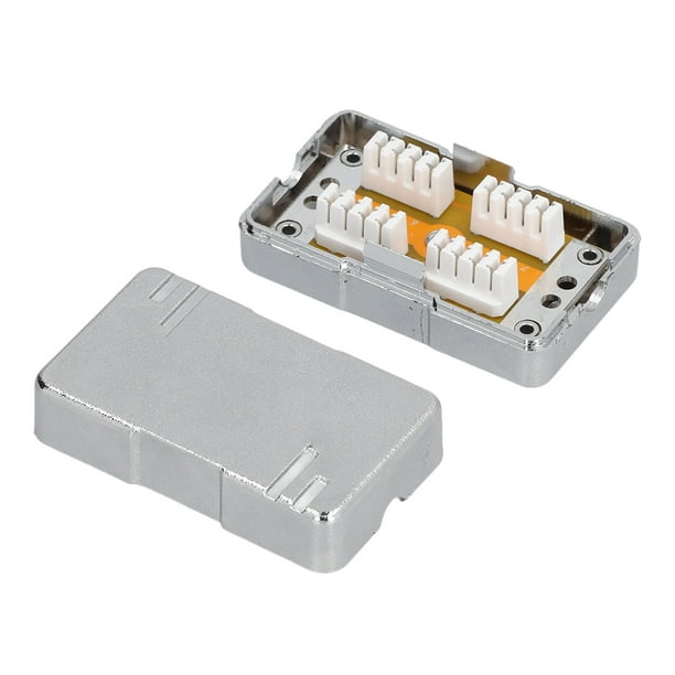 Shielded Junction Box, RJ45 Connection Boxes Scratch Single Port For ...