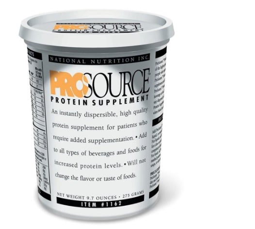 ProSource Protein Supplement, Unflavored 9.7 oz. Tub Powder, 11162 ...