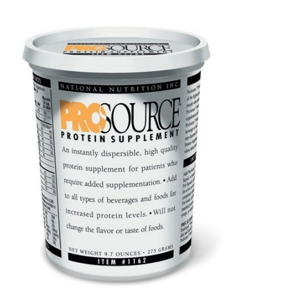 ProSource Protein Supplement, Unflavored 9.7 oz. Tub Powder, 11162 ...