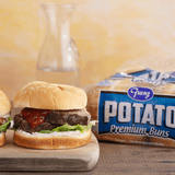 Franz BBQ Potato Hamburger Buns, 21 oz, 8 Count - Walmart.com