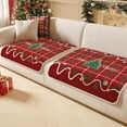 17x17 Inch Christmas Seat Cushion Non Slip - Plush Holiday Chair Pad ...