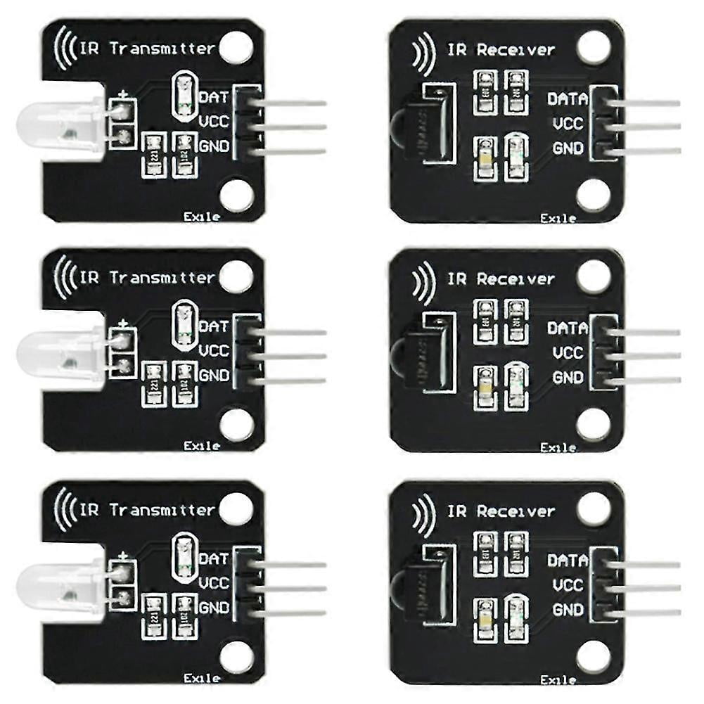 Kit de módulo sensor transmisor de infrarrojos con receptor de ...
