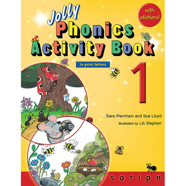 Jolly Phonics Activity Books, Set 1-7: Jolly Phonics Activity Book 1 : In Print Letters ...