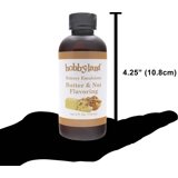 Hobbyland Bakery Emulsions (Butter & Nut Flavoring, 4 fl oz), Butter ...